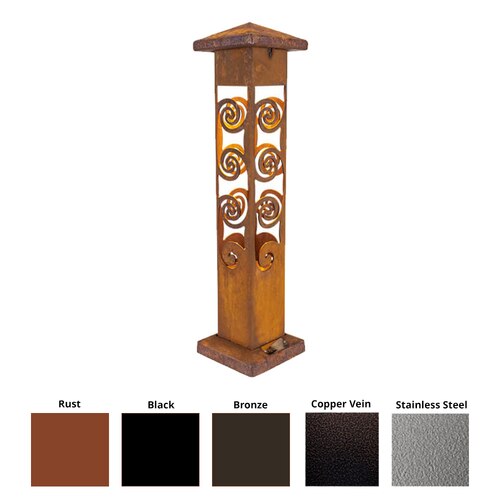 4X4 Spiral Bollard Light