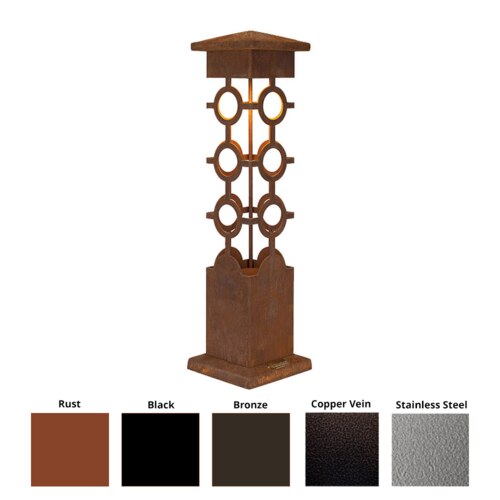 6X6 Celtic Bollard Light