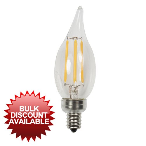 Brilliance Candelabra EDGE Filament 12Vac