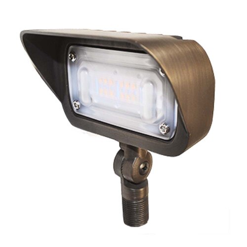 Dauer Biltmore Integrated Brass Mini Flood Light