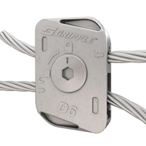 Gripple 60ft 1/8” Cable with 2 fasteners Strut Kit