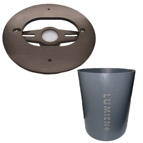 Lumien Brass Macro Adjustable PVC Well Light