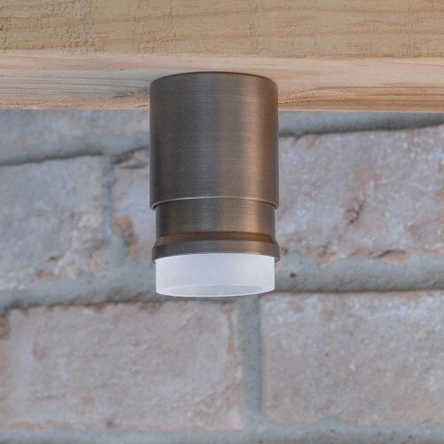 Lumien Brass Micro Surface Mounted Glass Shroud